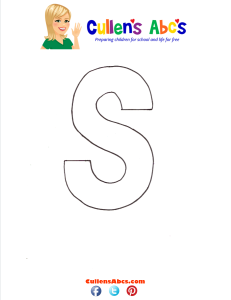 Letter s Lowercase | Free Children's Videos & Activities