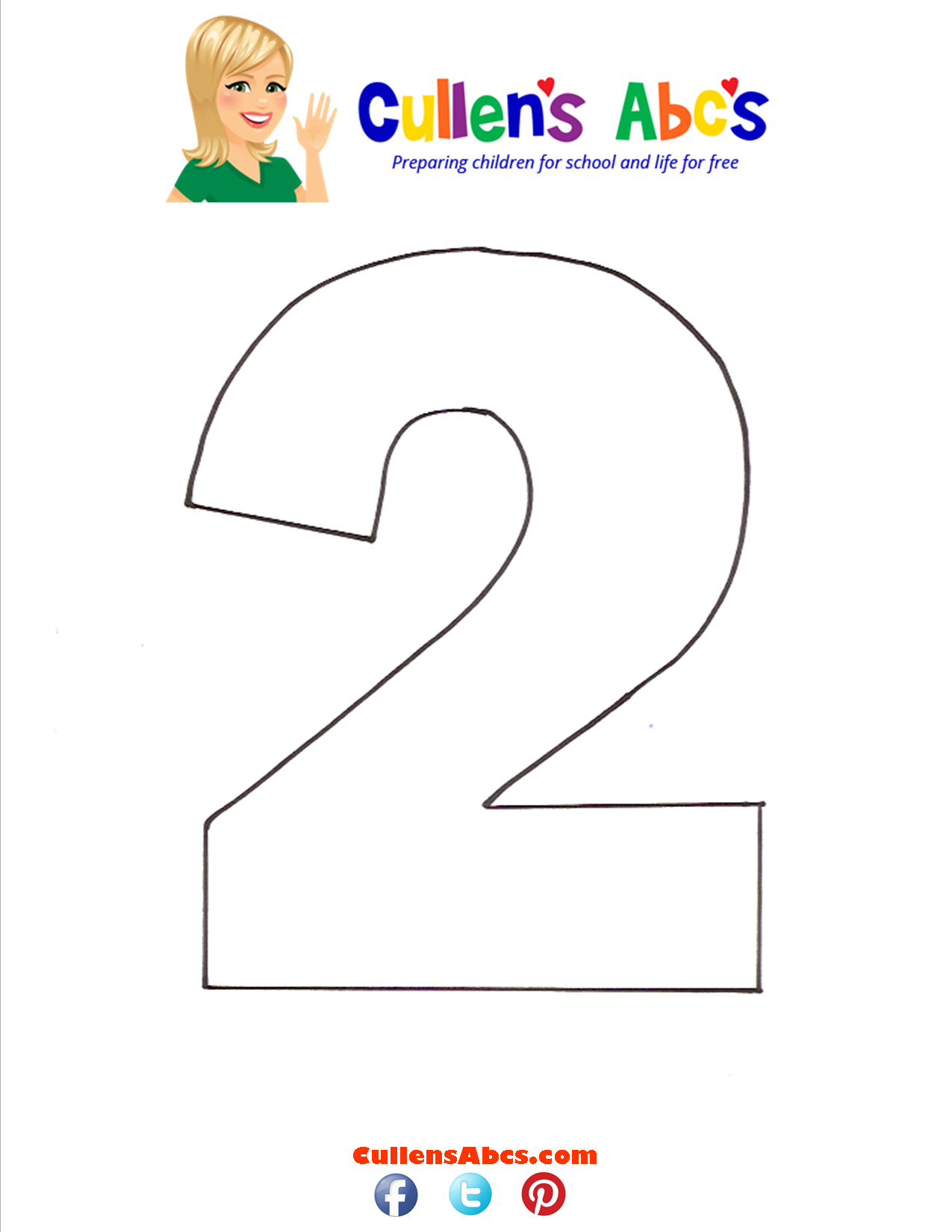 Number 2 Two Free Children s Videos Activities